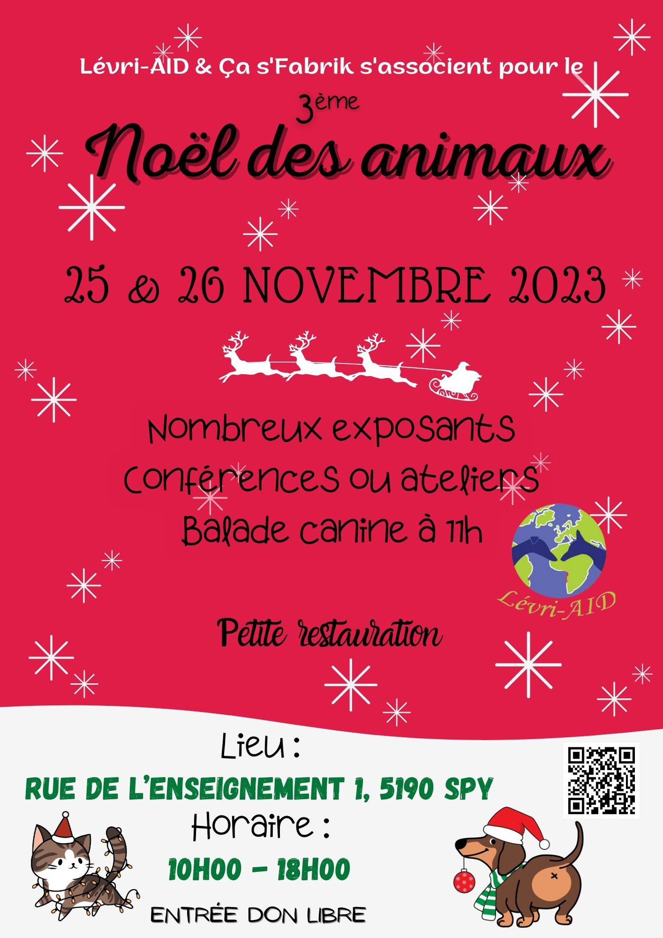 3ième Noël des animaux – Petit Papa Noël – La référence web pour Noël
