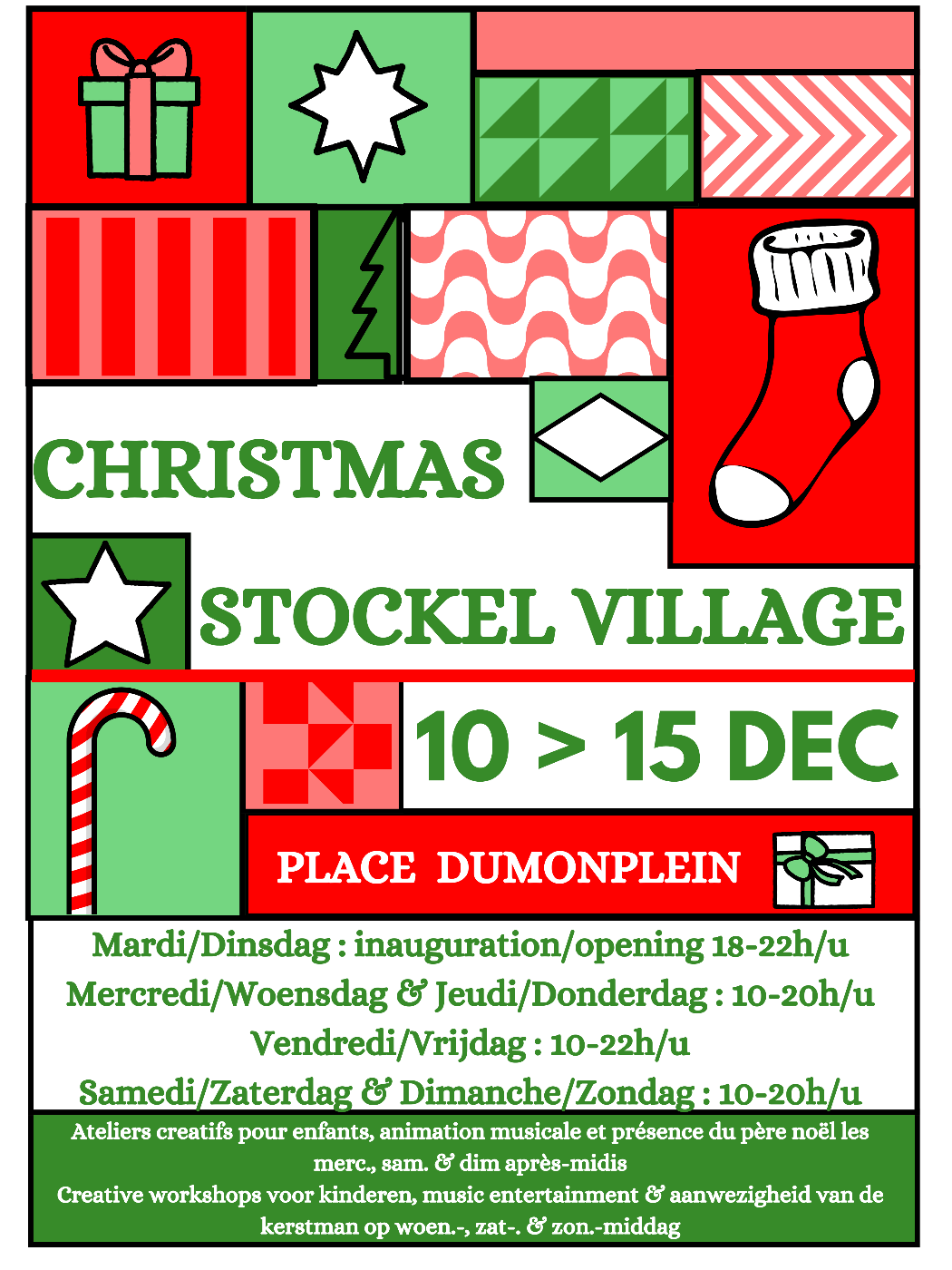 Christmas Stockel Village – Petit Papa Noël – La référence web pour Noël