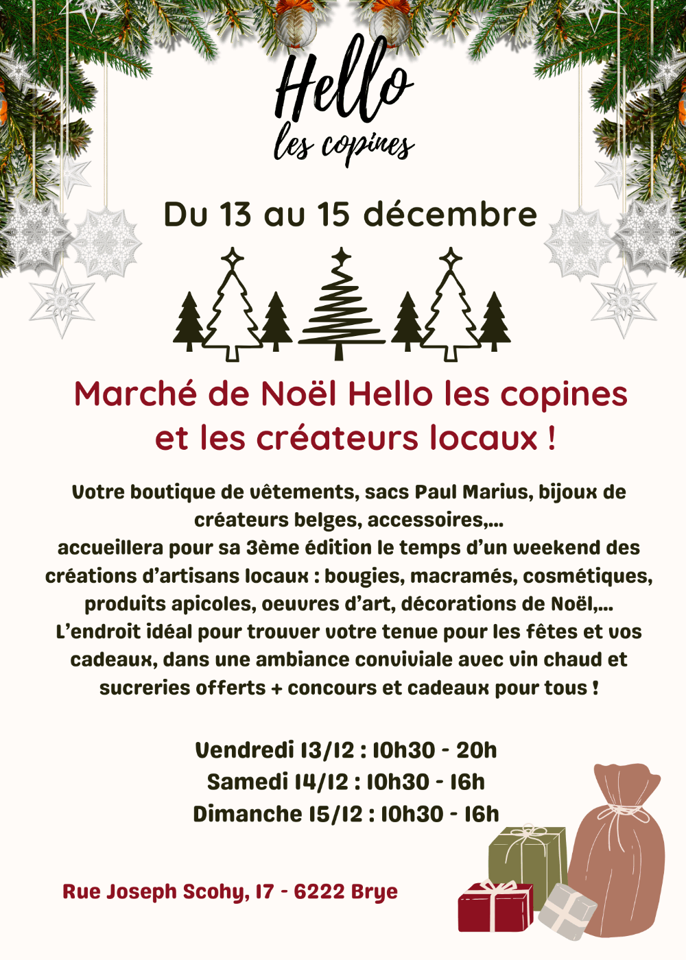 Marché de Noël - Hello les copines et les créateurs – Petit Papa Noël ...